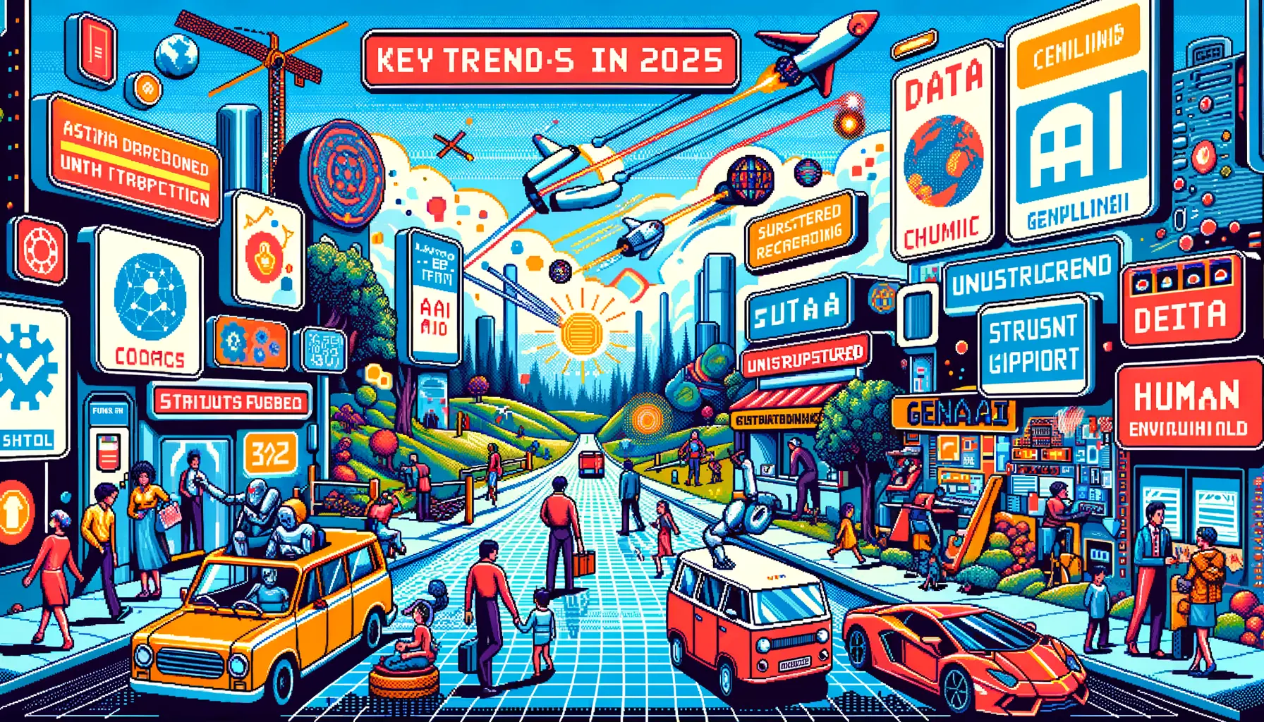 Les tendances clés de la data et de l'IA pour 2025